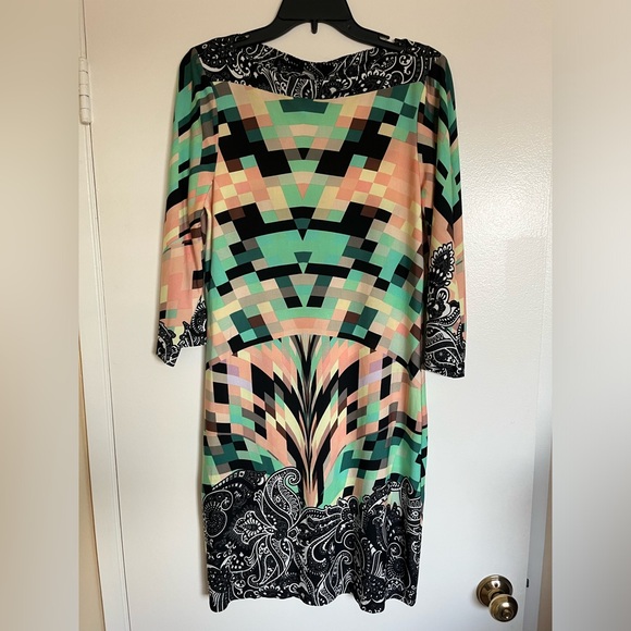 ECI | Dresses | Nwot Eci New York Patterned Dress Size | Poshmark